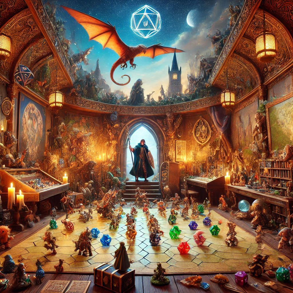 The Enchanting World of RPGs and Tabletop Games - Fantasy Names, Games ...